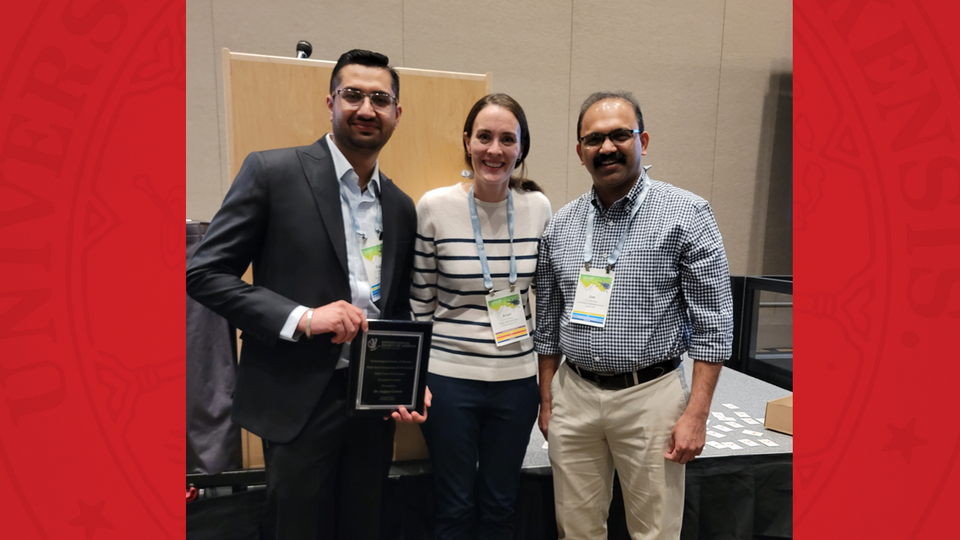 Sajjan Grover, a lab alum, receives the inaugural Early Career ...